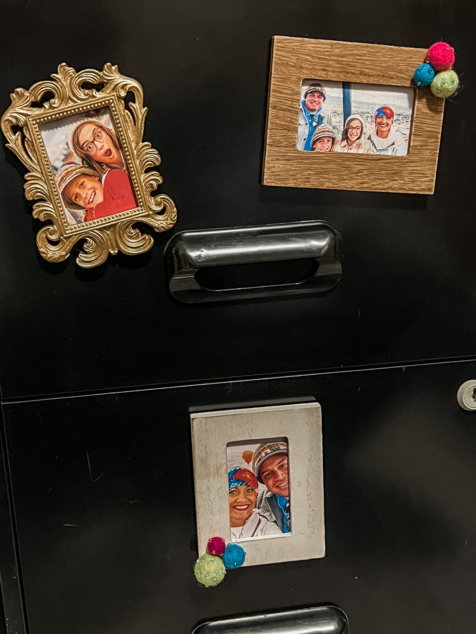 diy photo frame magnets - Re-Fabbed