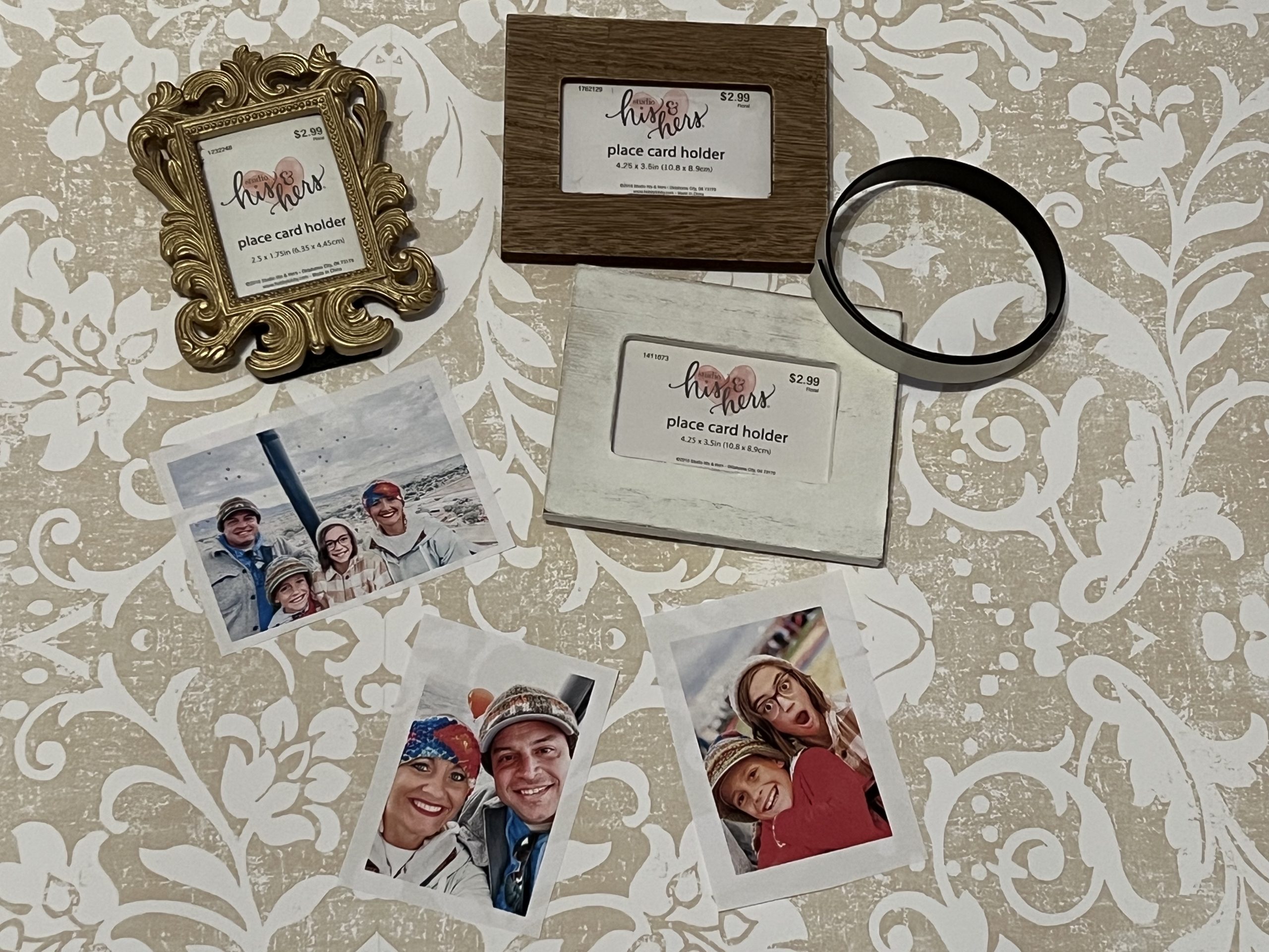 diy photo frame magnets - Re-Fabbed