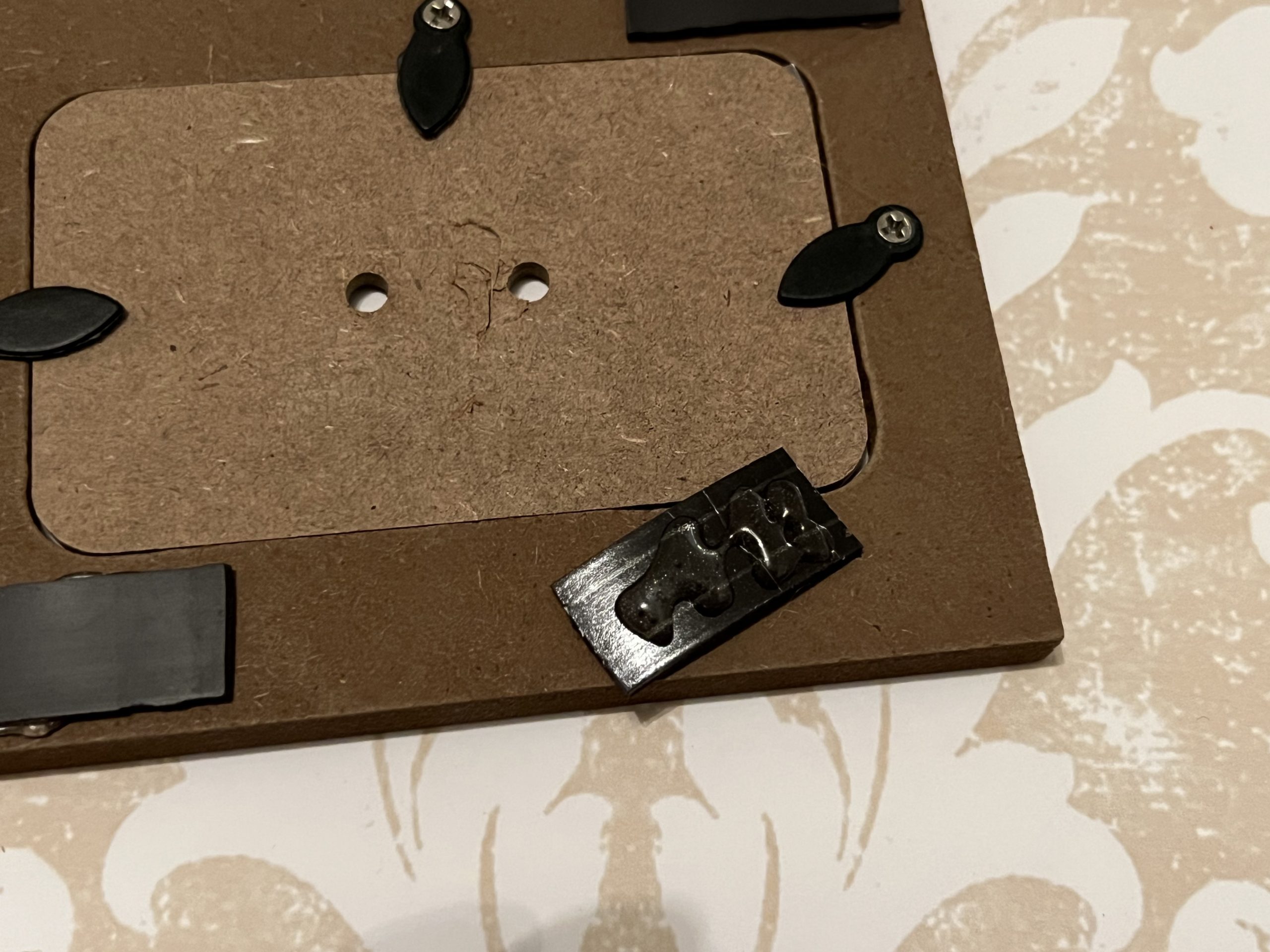 diy photo frame magnets - Re-Fabbed