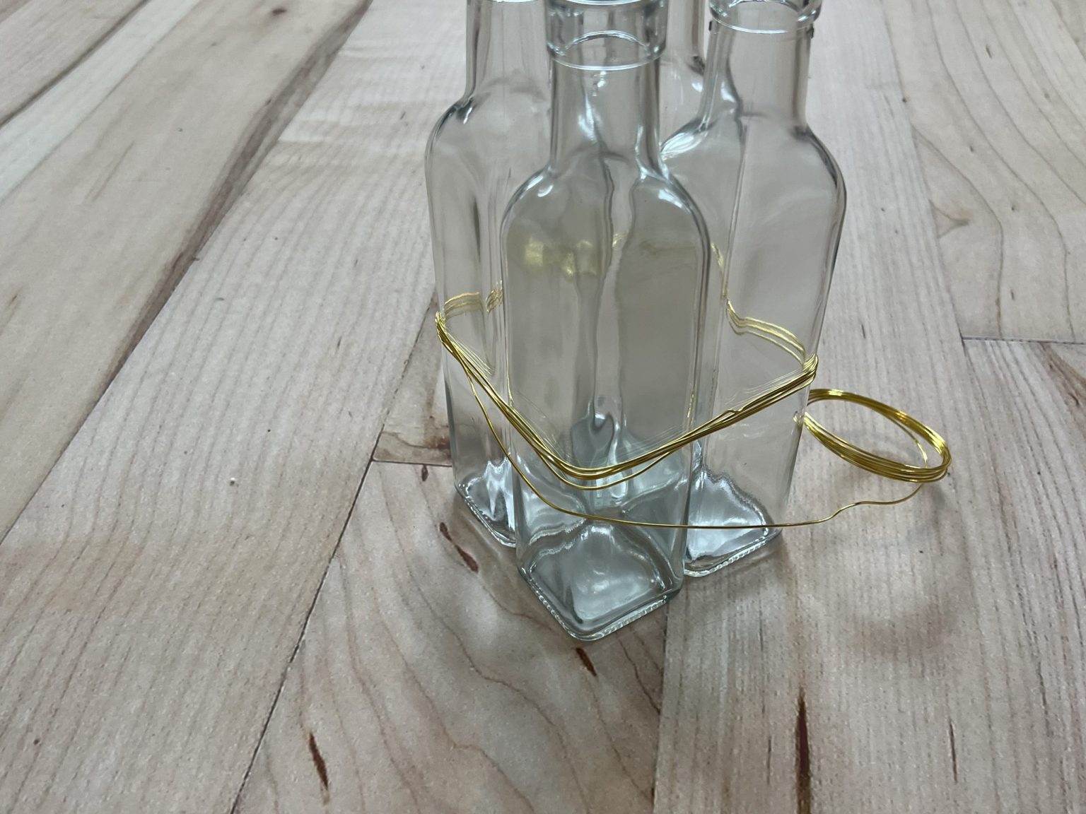 set of diy wire vases - Re-Fabbed