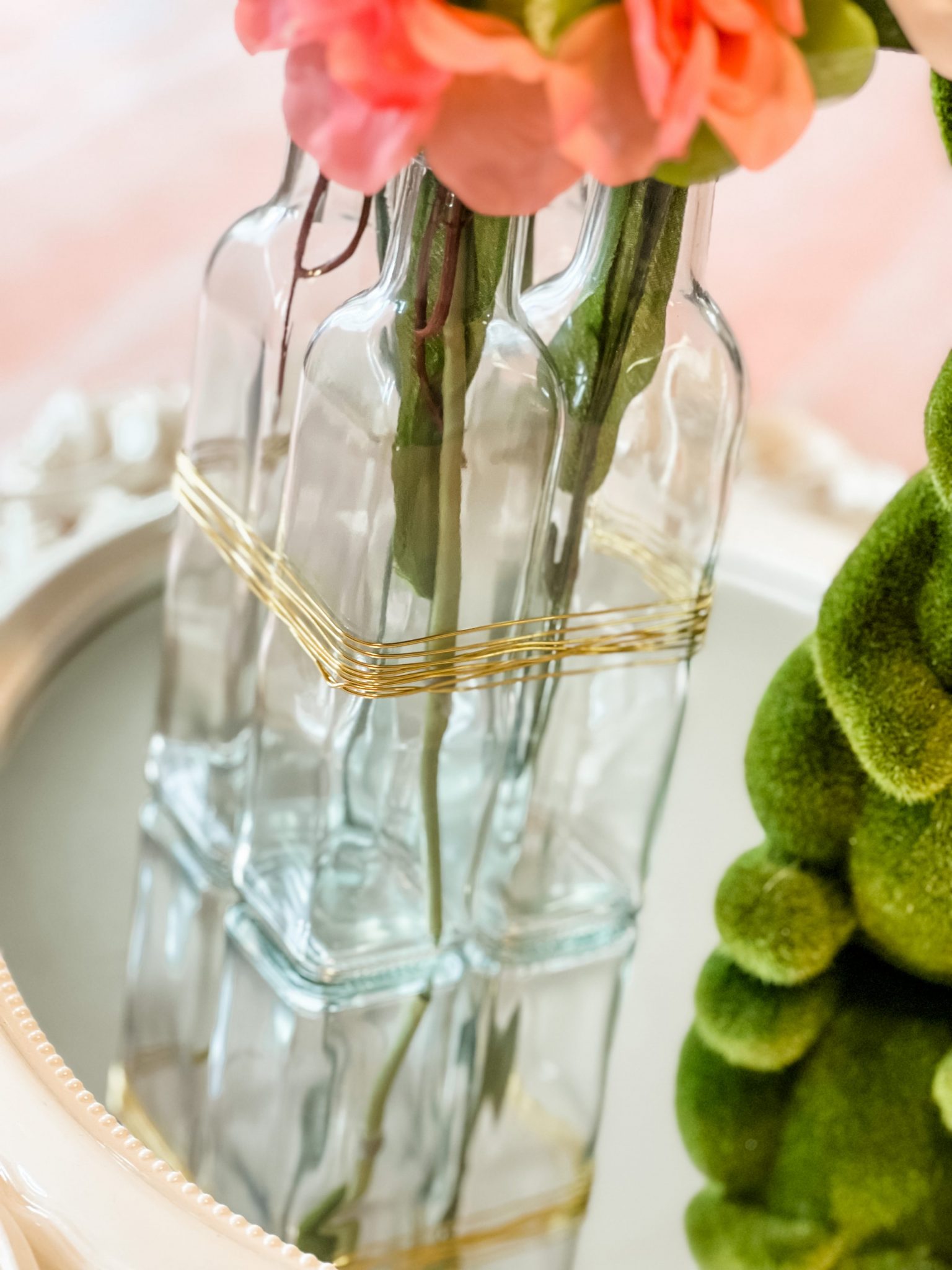 set of diy wire vases - Re-Fabbed