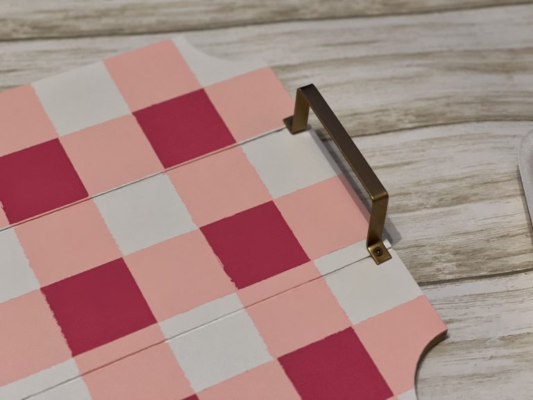 diy buffalo check tray - Re-Fabbed