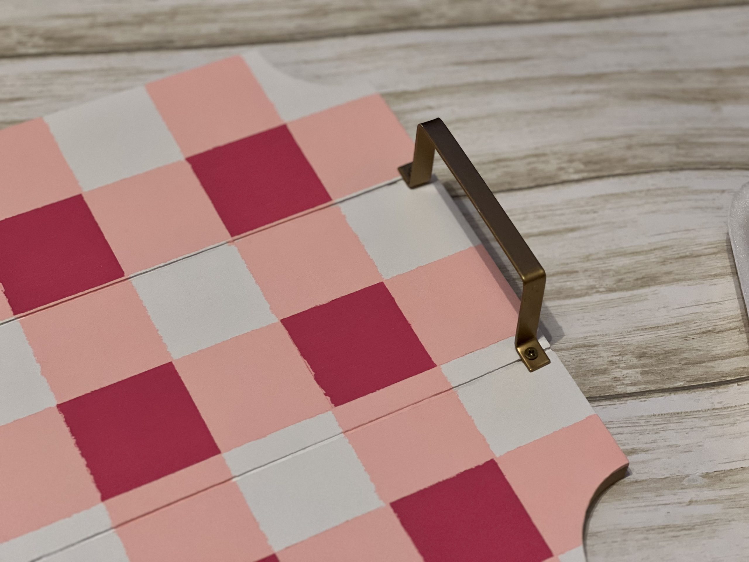 diy buffalo check tray - Re-Fabbed