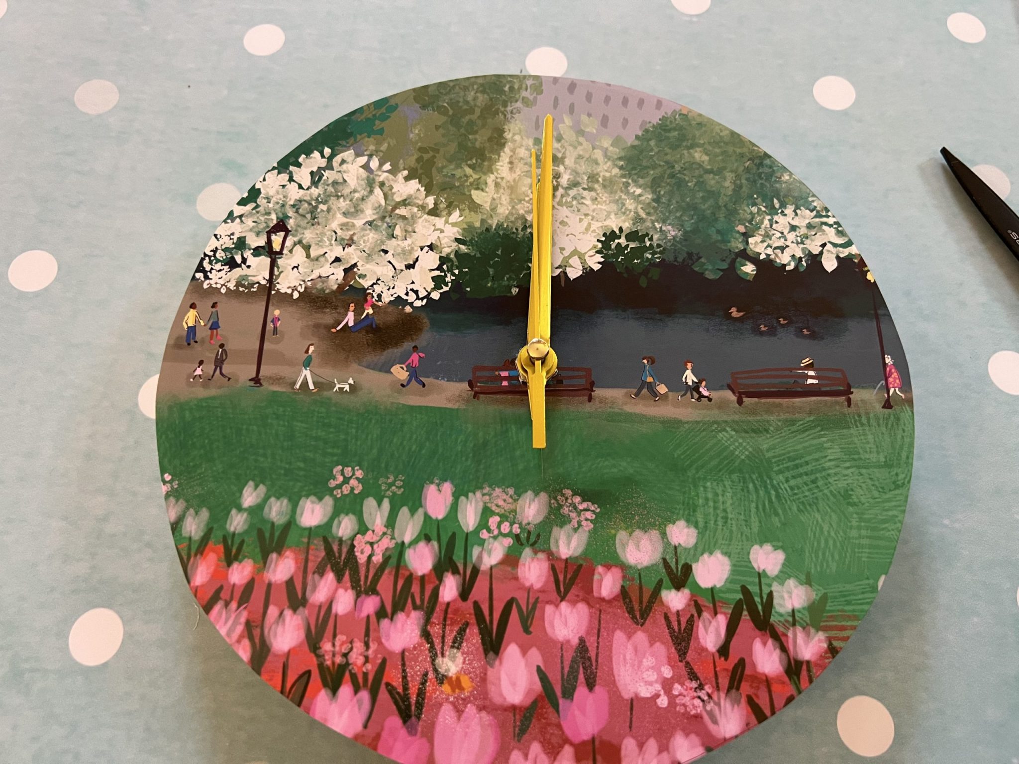 diy hobby lobby clock makeover - Re-Fabbed