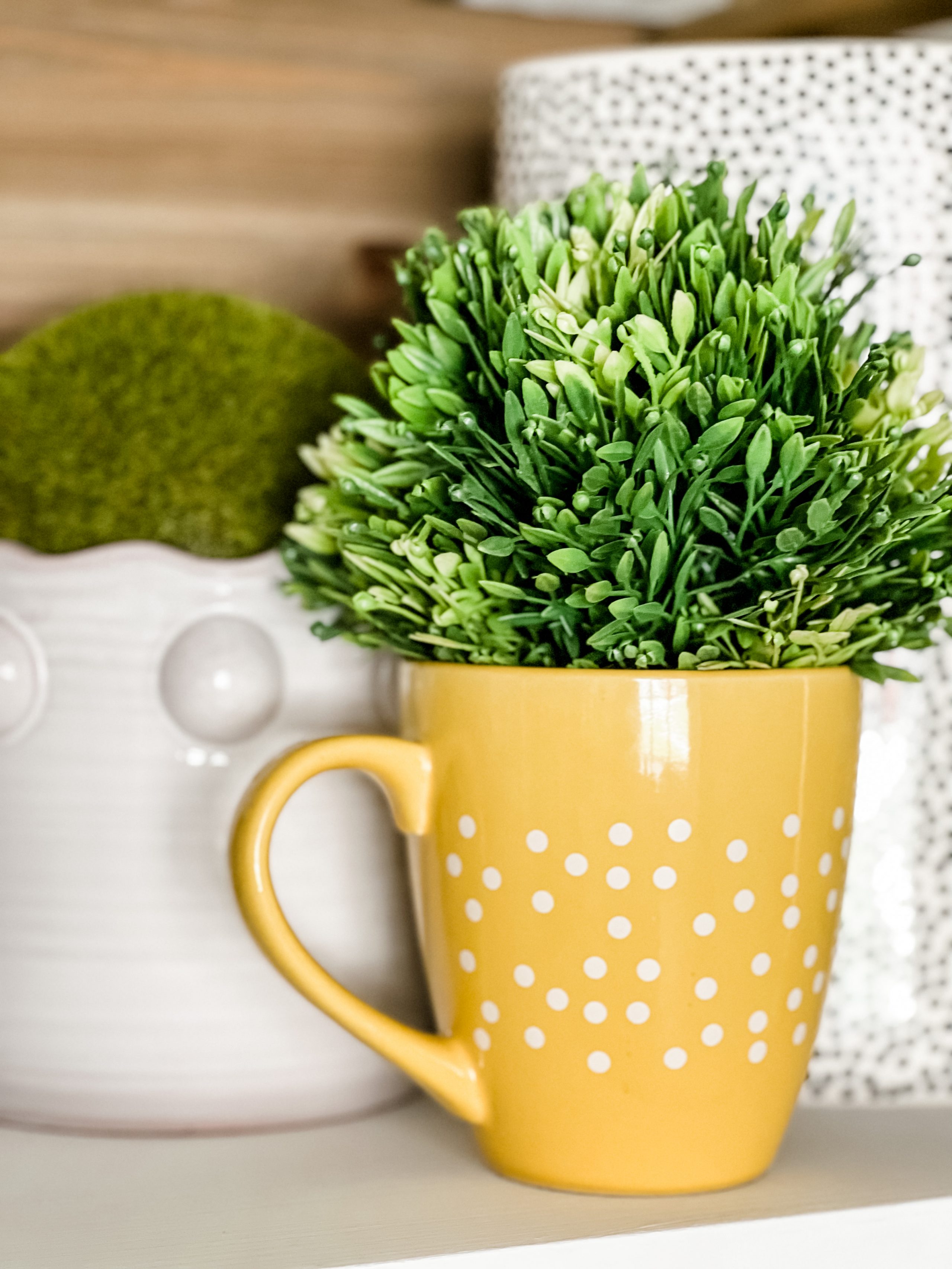 spring coffee bar inspo - Re-Fabbed