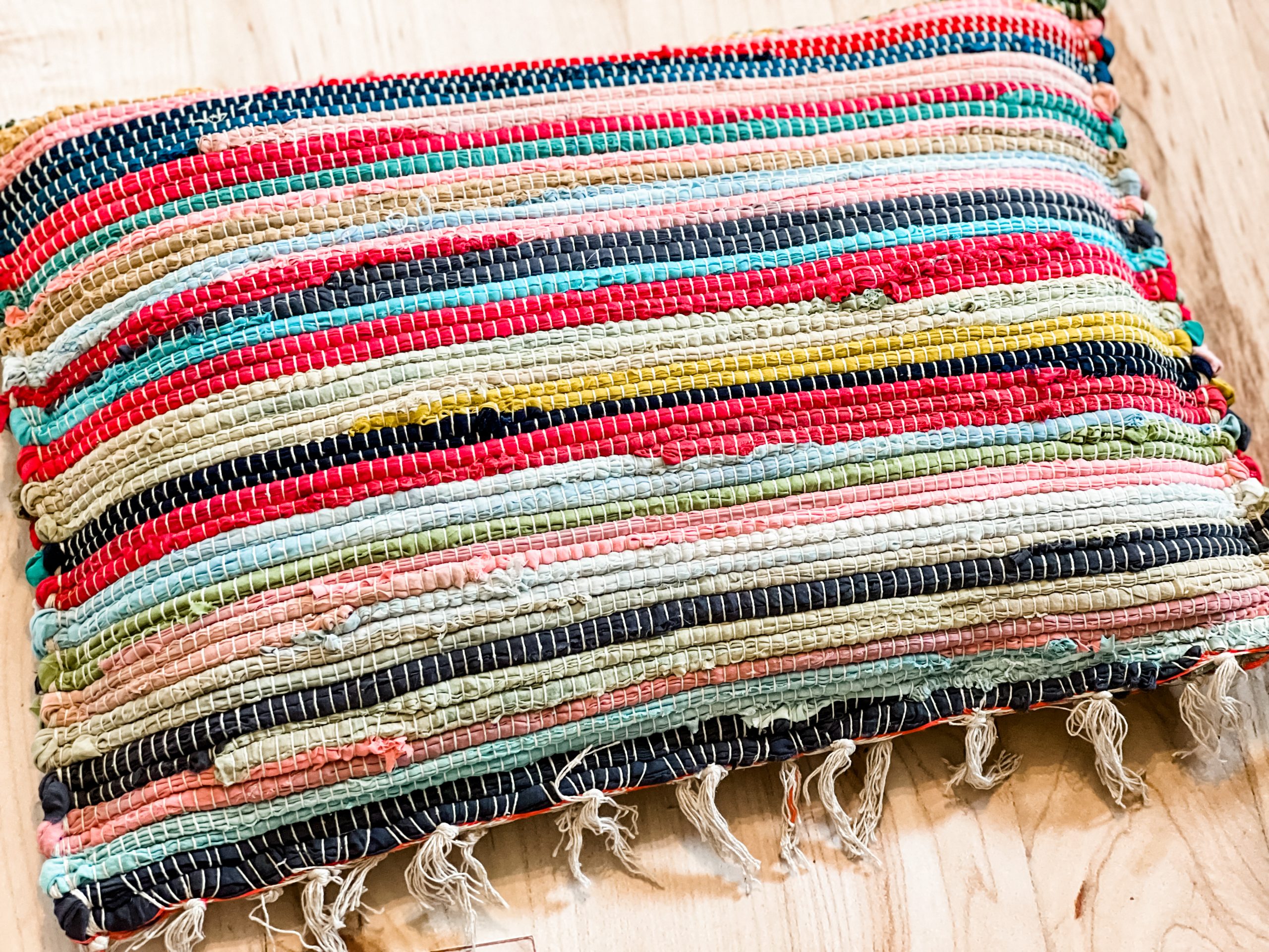 dollar tree bohemian rug - Re-Fabbed