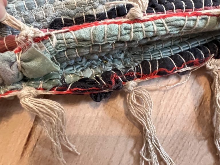 dollar tree bohemian rug - Re-Fabbed