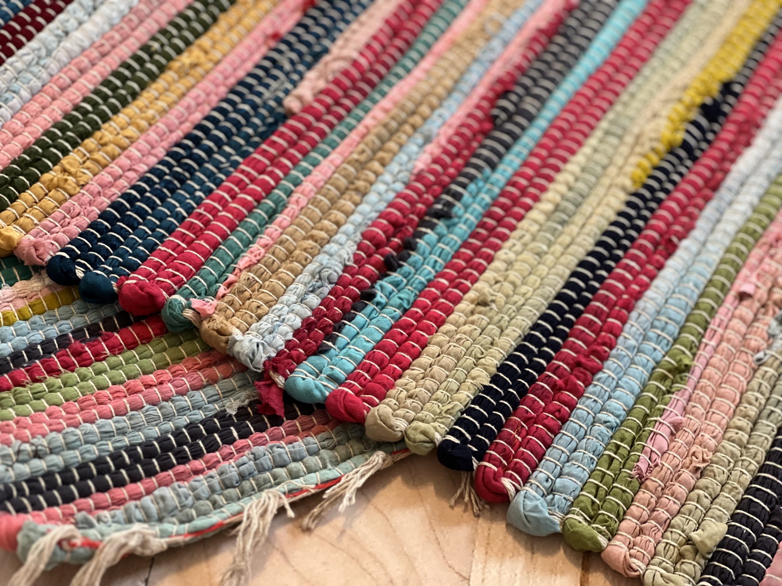 dollar tree bohemian rug - Re-Fabbed