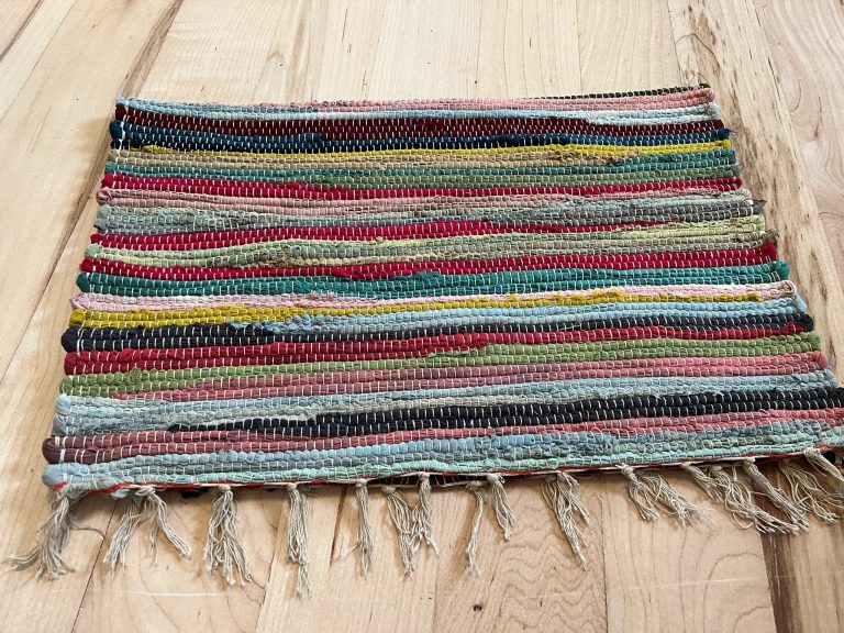 dollar tree bohemian rug - Re-Fabbed