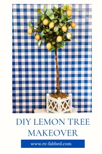 diy lemon tree - Re-Fabbed