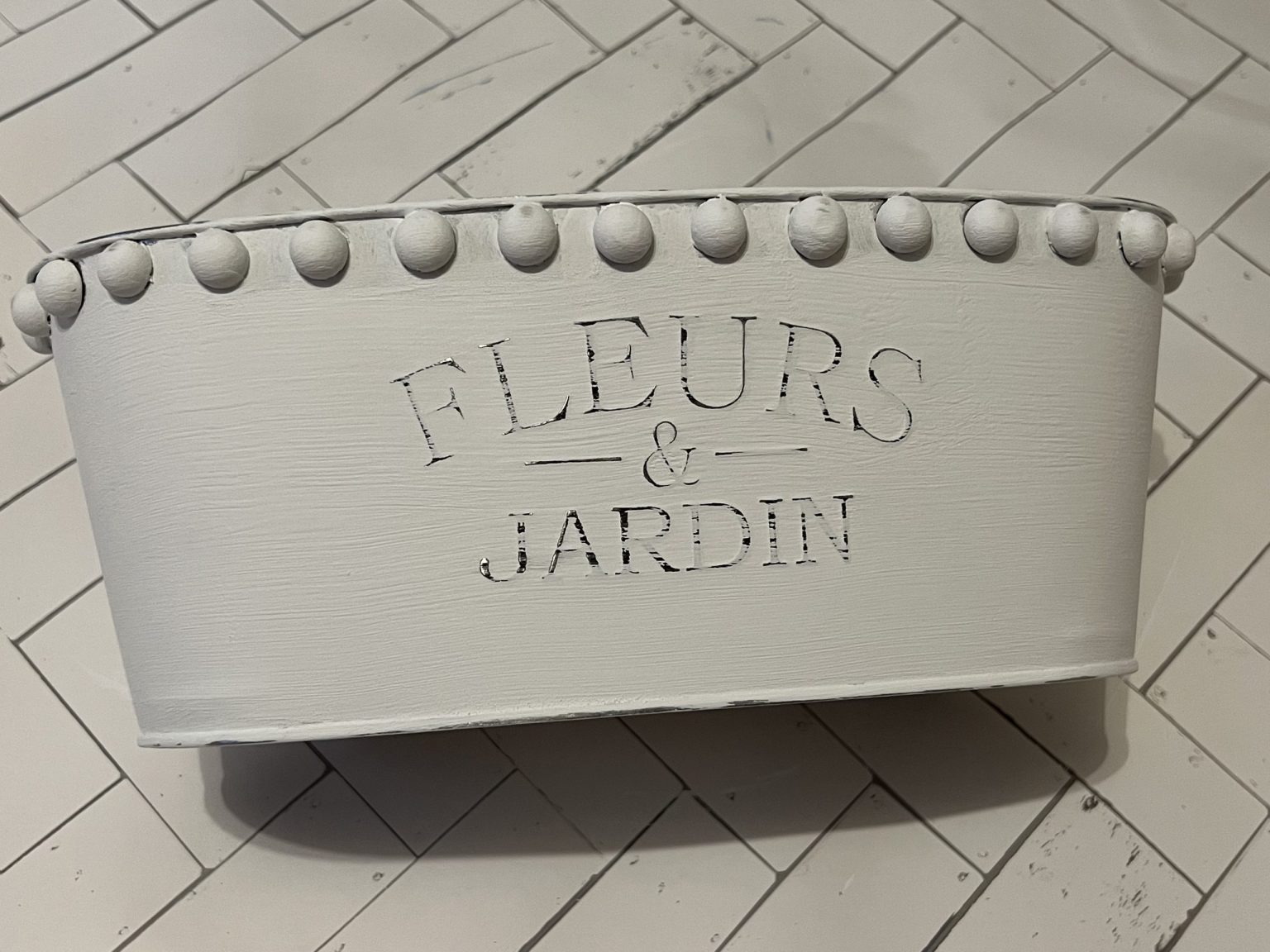 diy metal dollar tree planter - Re-Fabbed