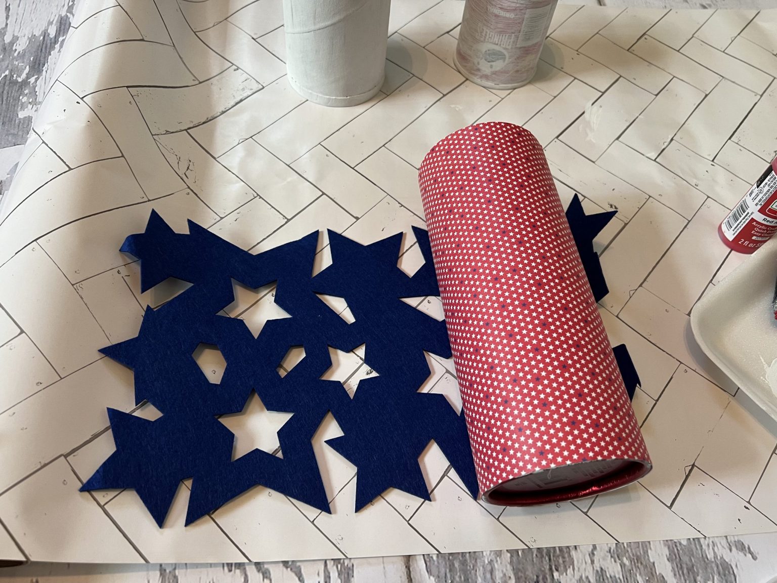 how to make diy firework decorations for table - Re-Fabbed