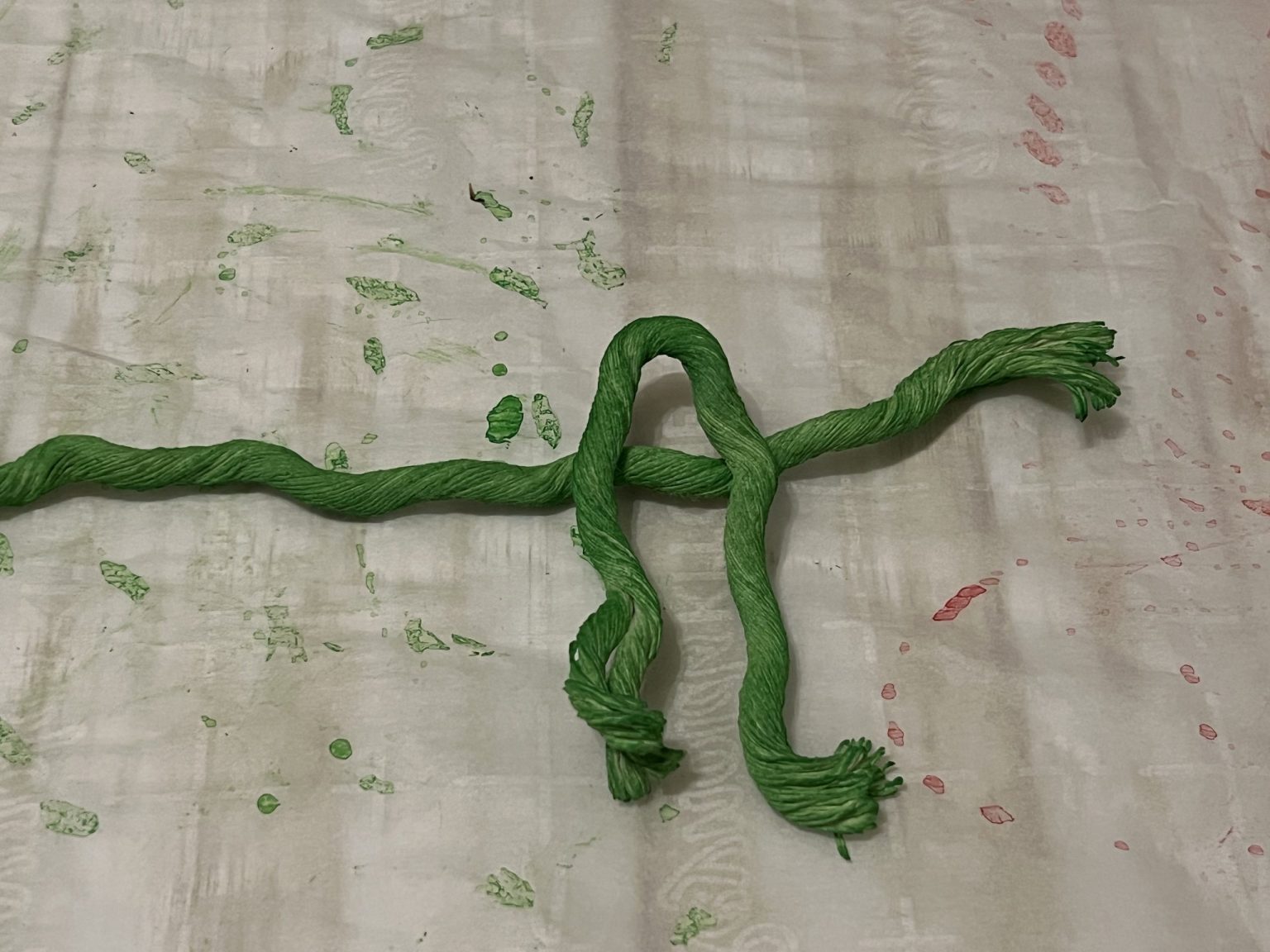 how to make a watermelon with cotton rope - Re-Fabbed