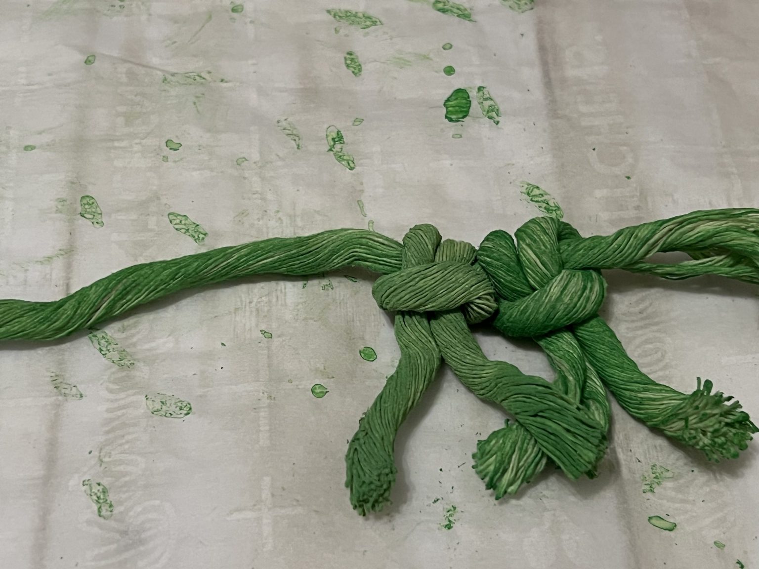 how to make a watermelon with cotton rope - Re-Fabbed