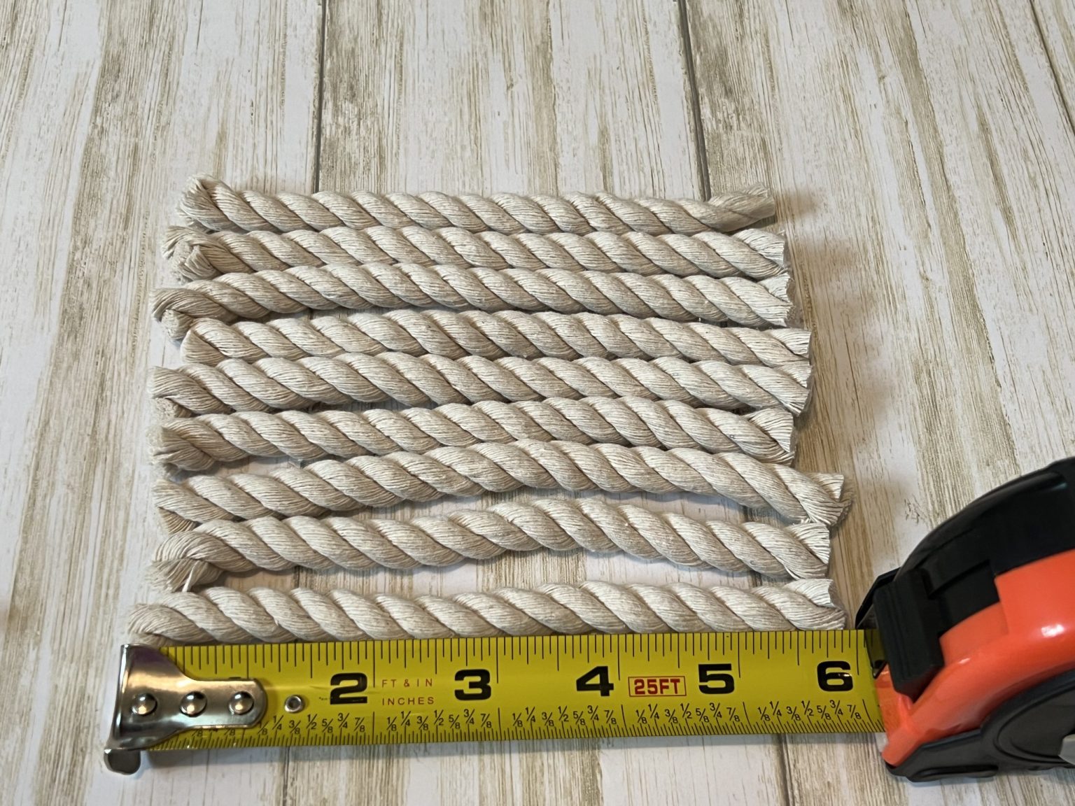 how to make a watermelon with cotton rope - Re-Fabbed