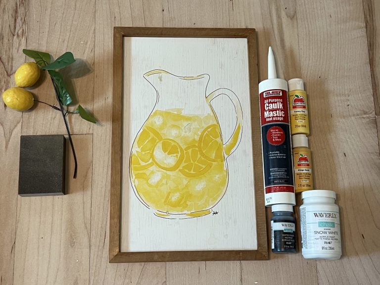 how to add texture to paint using caulk - Re-Fabbed