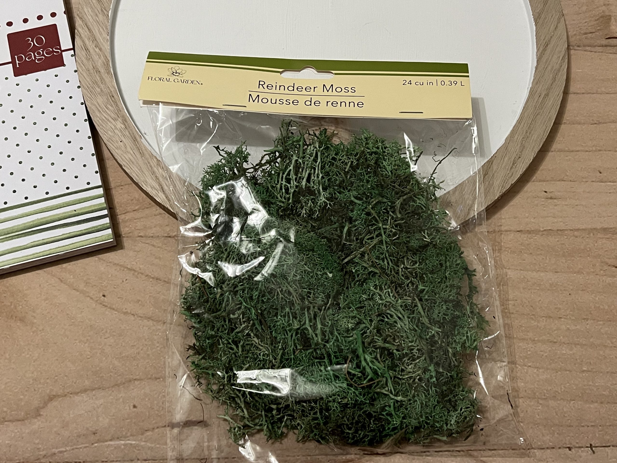 how to make diy moss christmas tree - Re-Fabbed