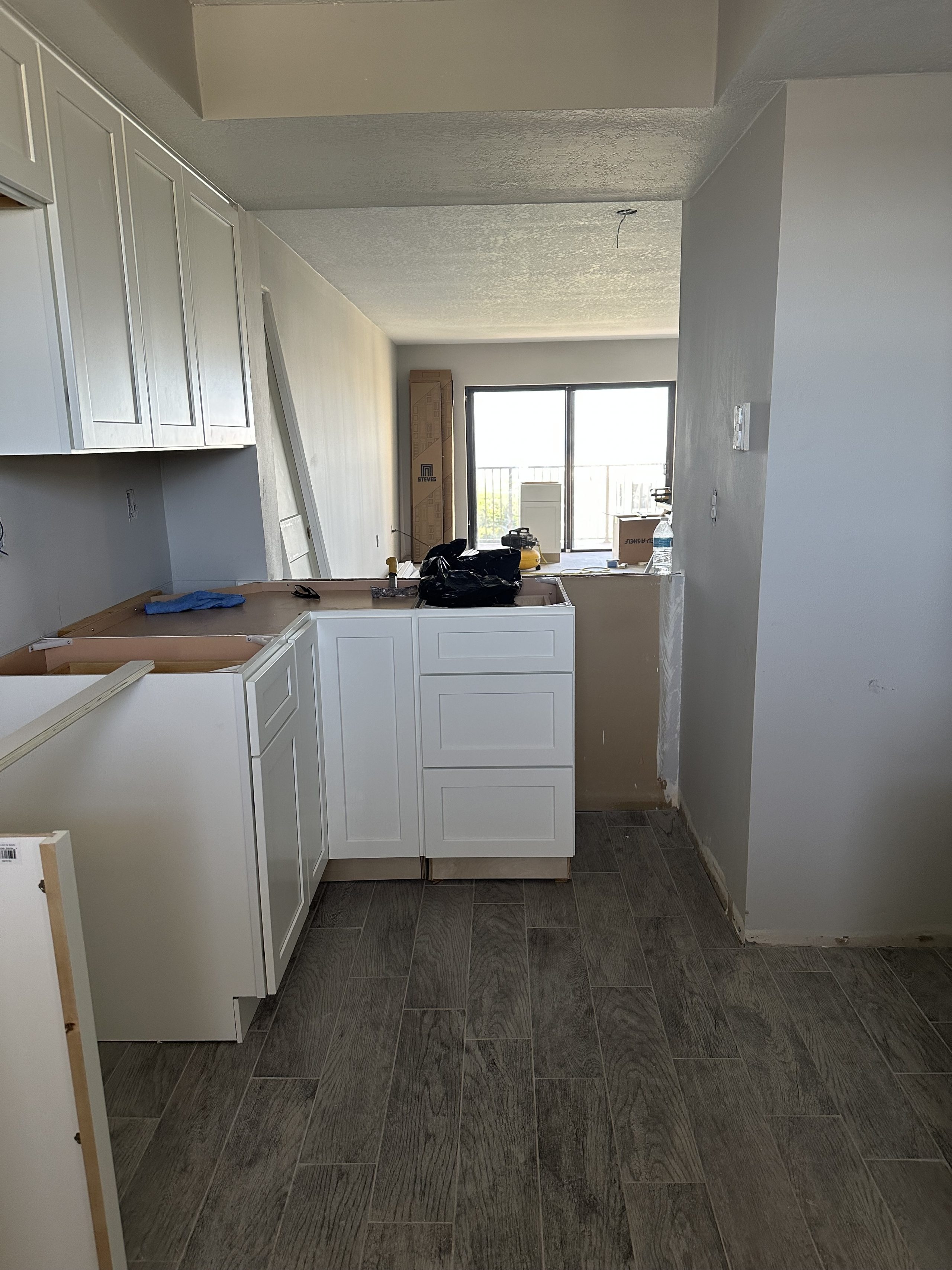 progress on cocoa beach condo - Re-Fabbed