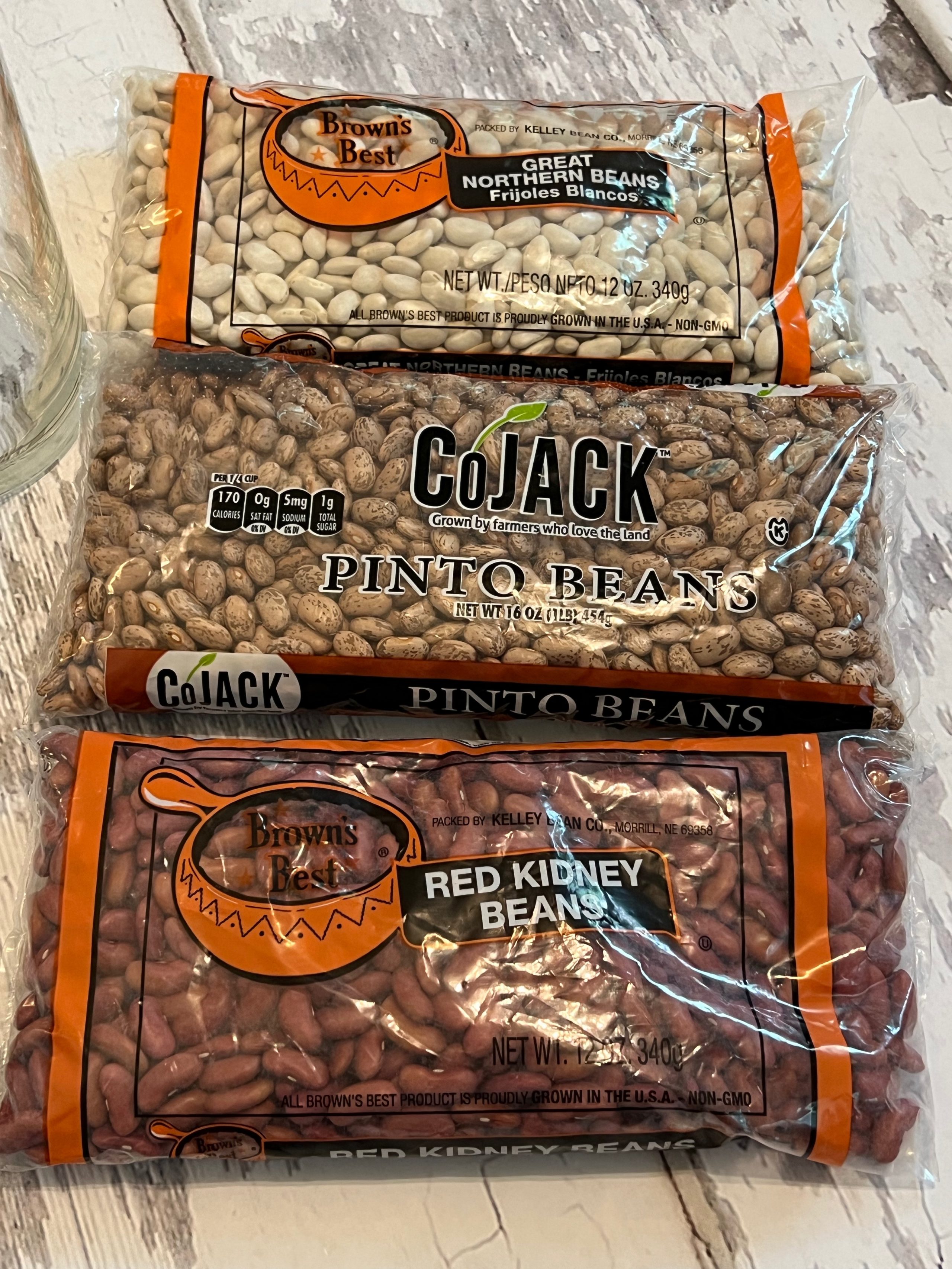 how to create an easy fall centerpiece using dried beans - Re-Fabbed