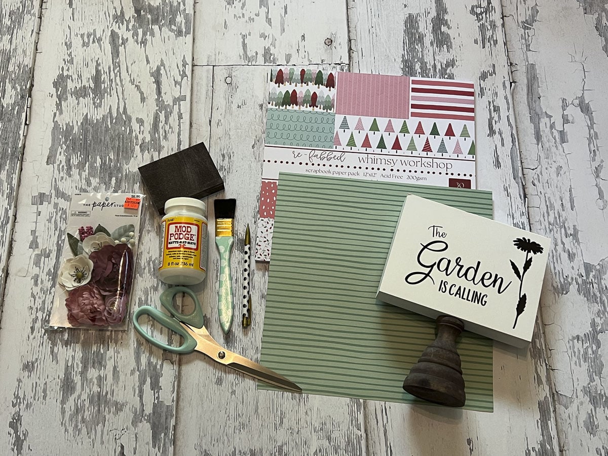 how to make a diy paper flower sign - Re-Fabbed