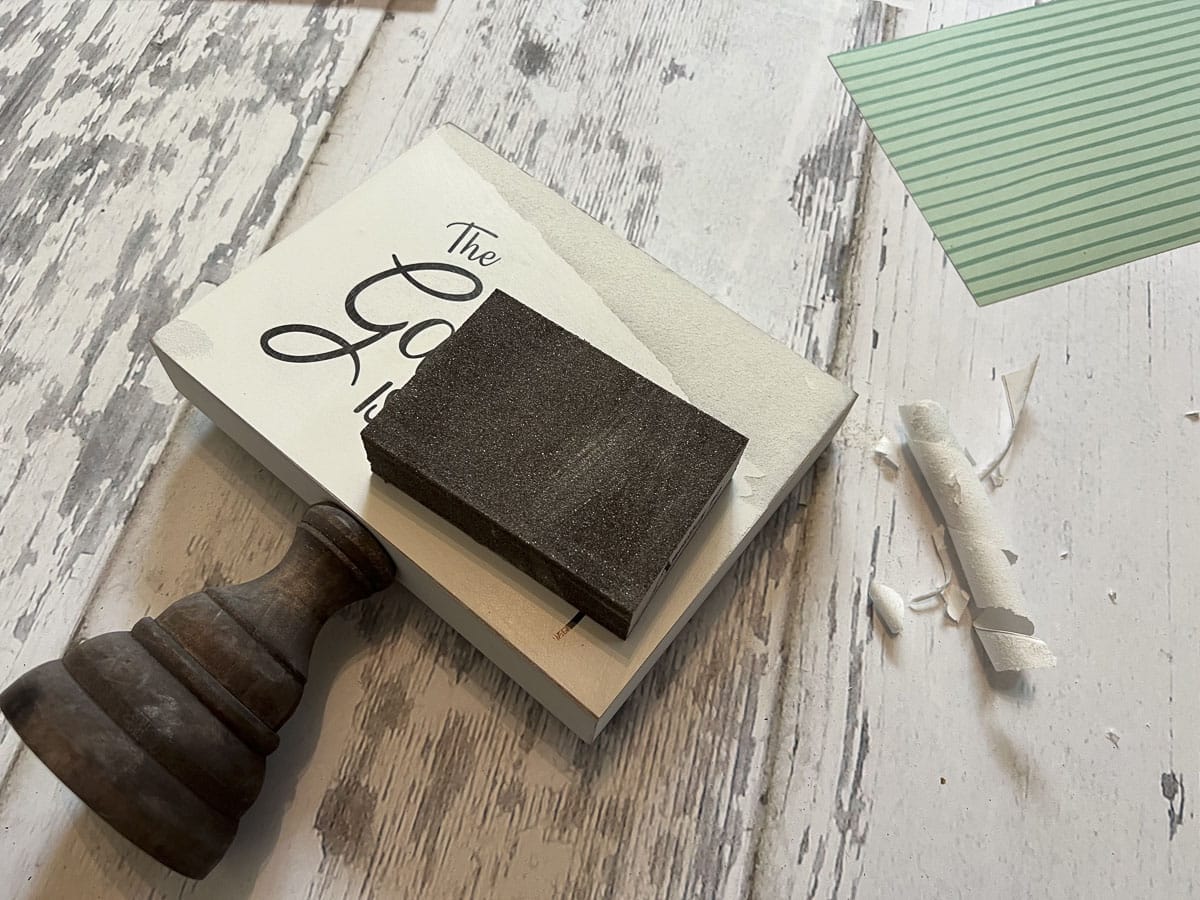 how to make a diy paper flower sign - Re-Fabbed