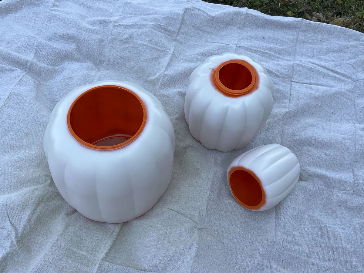 how to makeover the dollar tree stacked pumpkins - Re-Fabbed