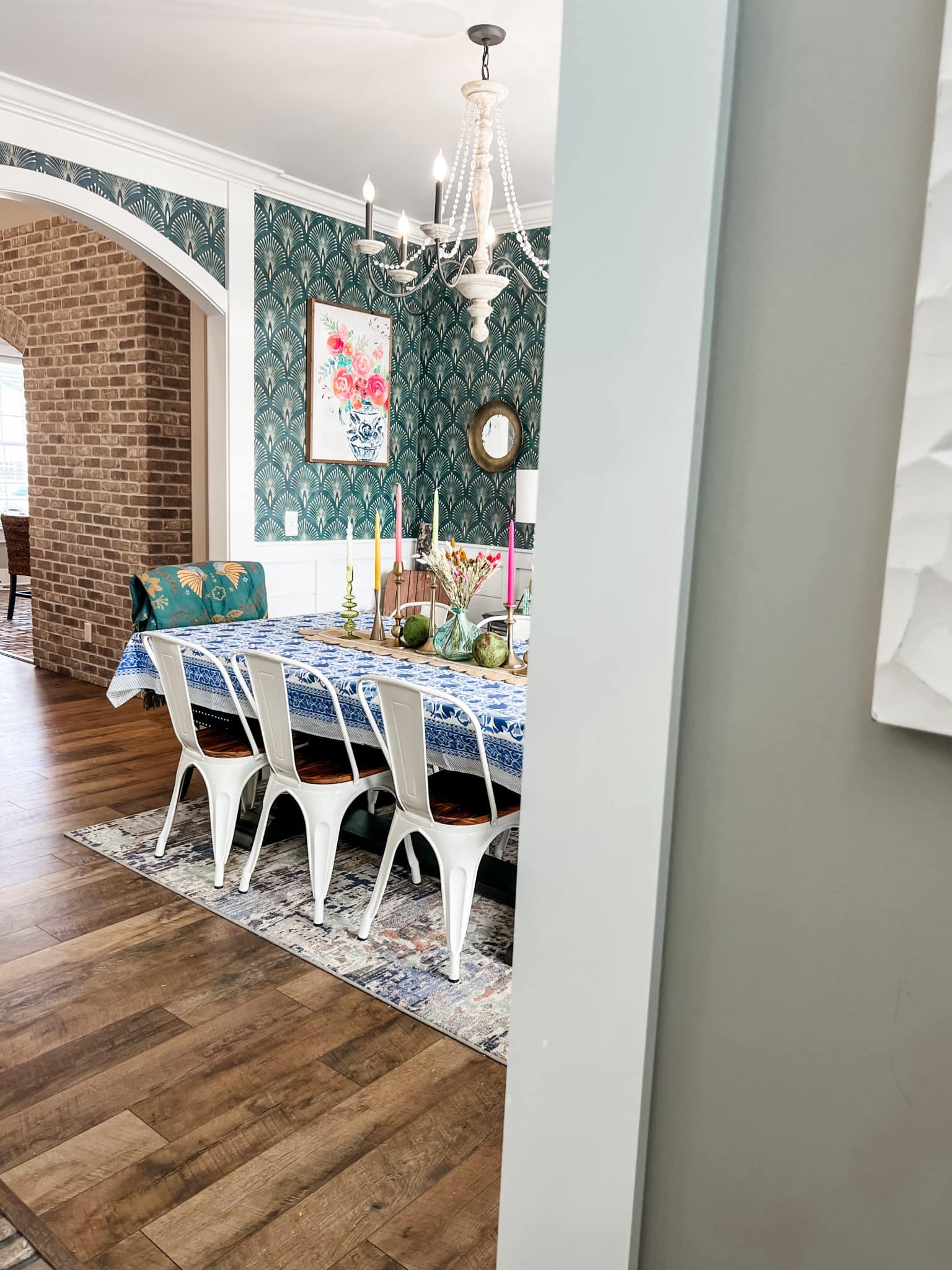 colorful and fun dining room inspiration - Re-Fabbed