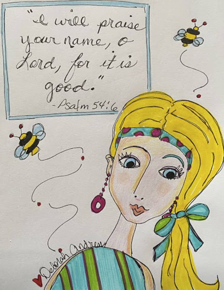 how to create devotional art journaling - Re-Fabbed