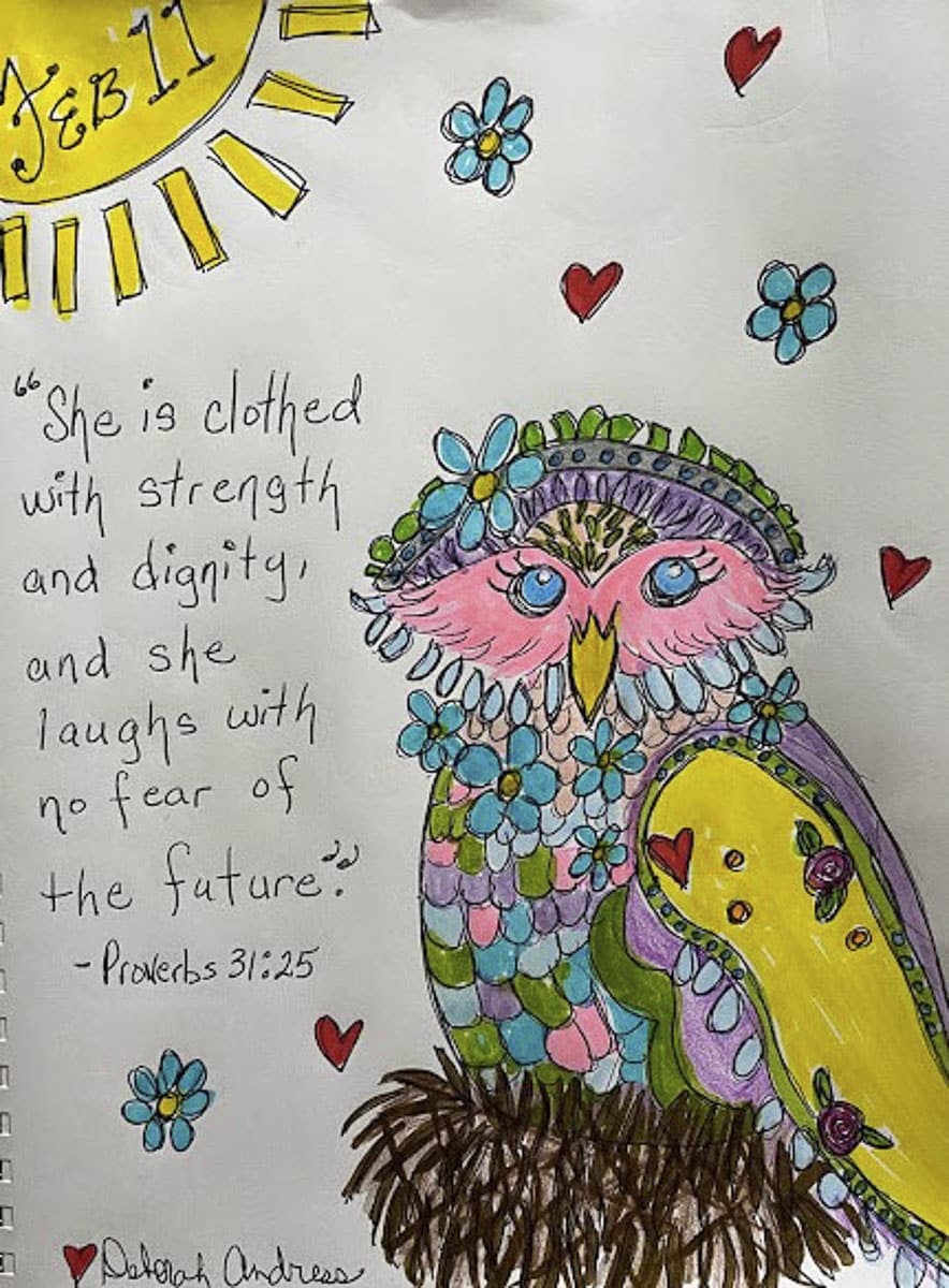 how to create devotional art journaling - Re-Fabbed