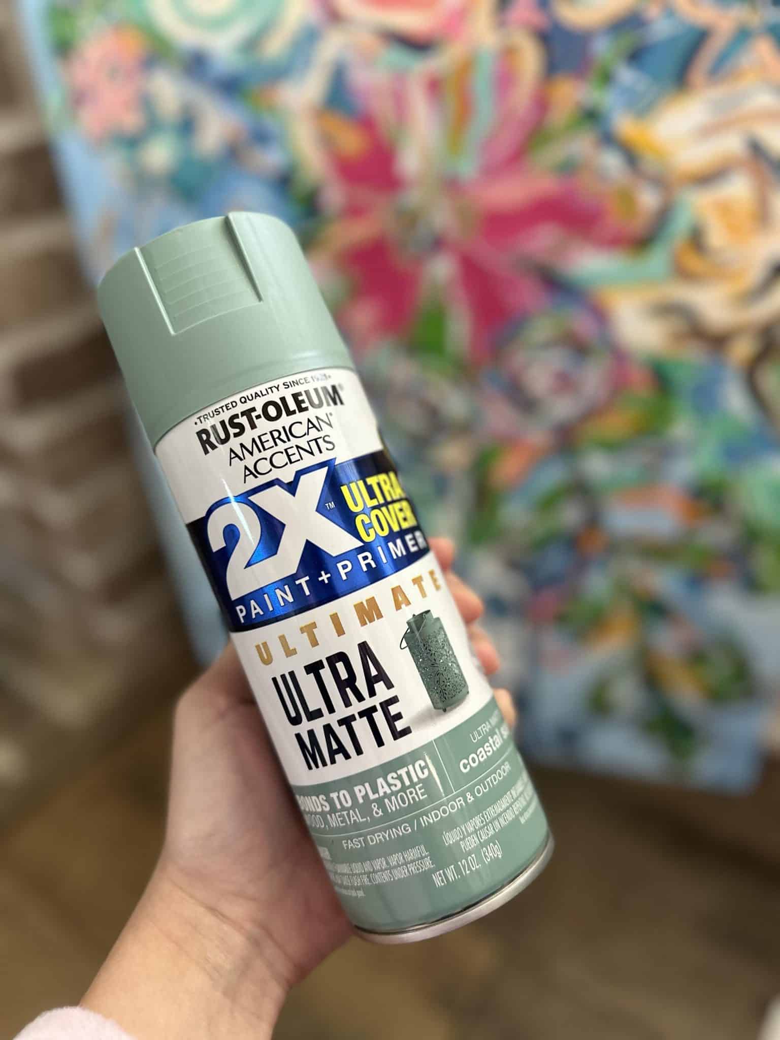 how to spray paint a frame - Re-Fabbed