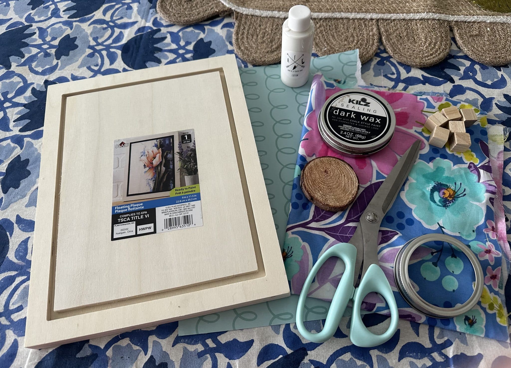 how to make diy flower using mason jar rings - Re-Fabbed