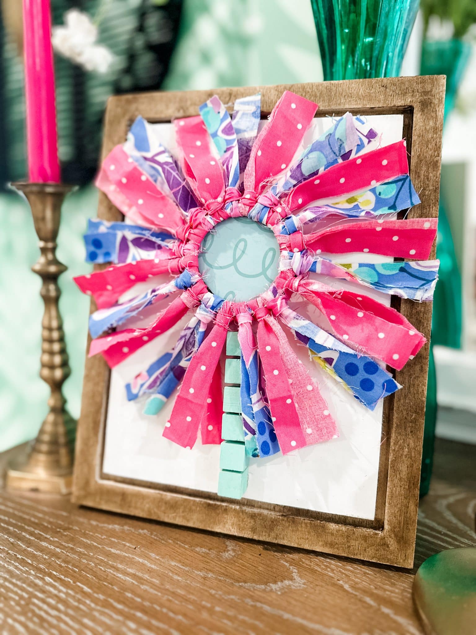 how to make diy flower using mason jar rings - Re-Fabbed