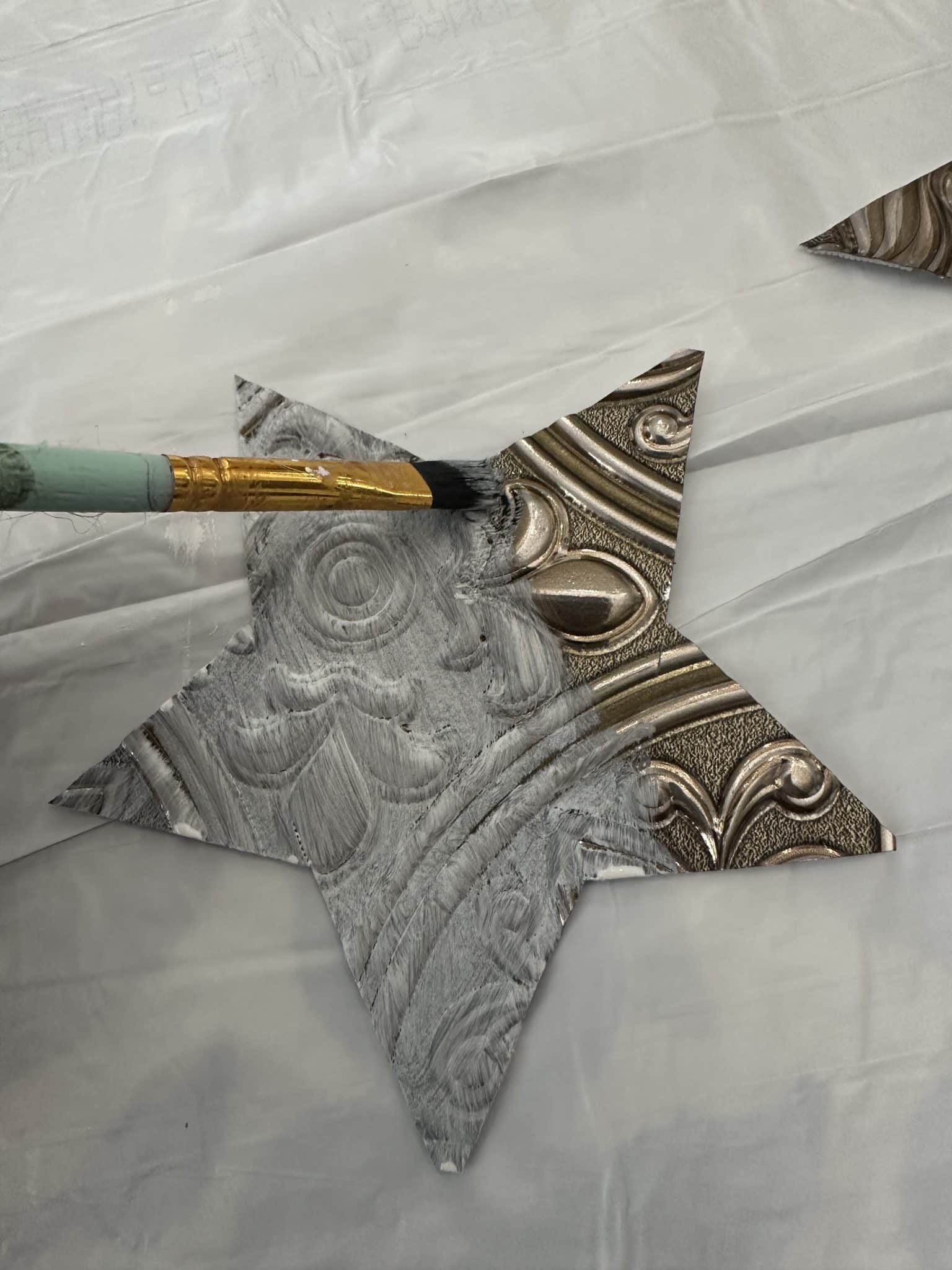 how to make a diy freedom sign using sticky tiles - Re-Fabbed