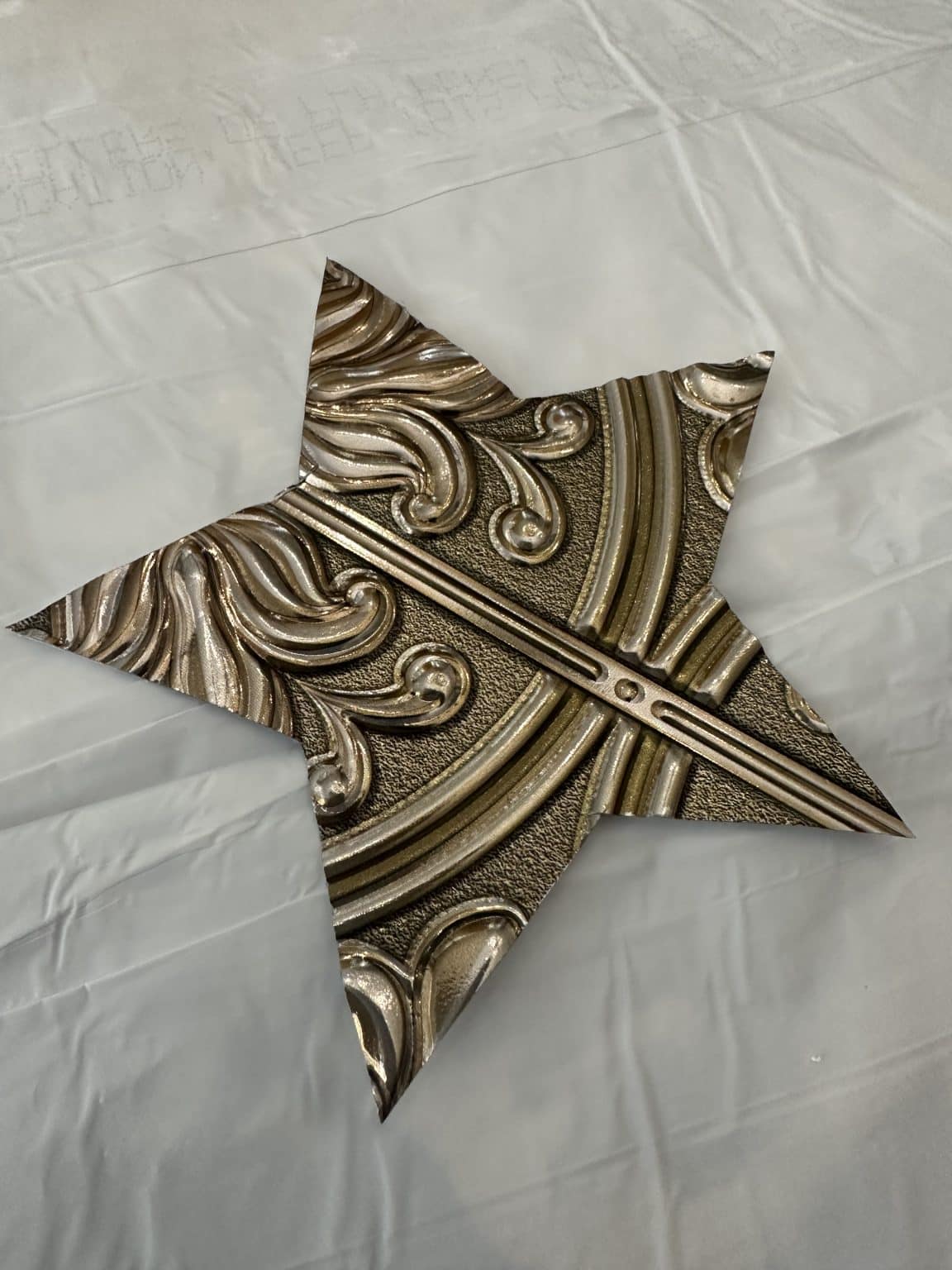 how to make a diy freedom sign using sticky tiles - Re-Fabbed