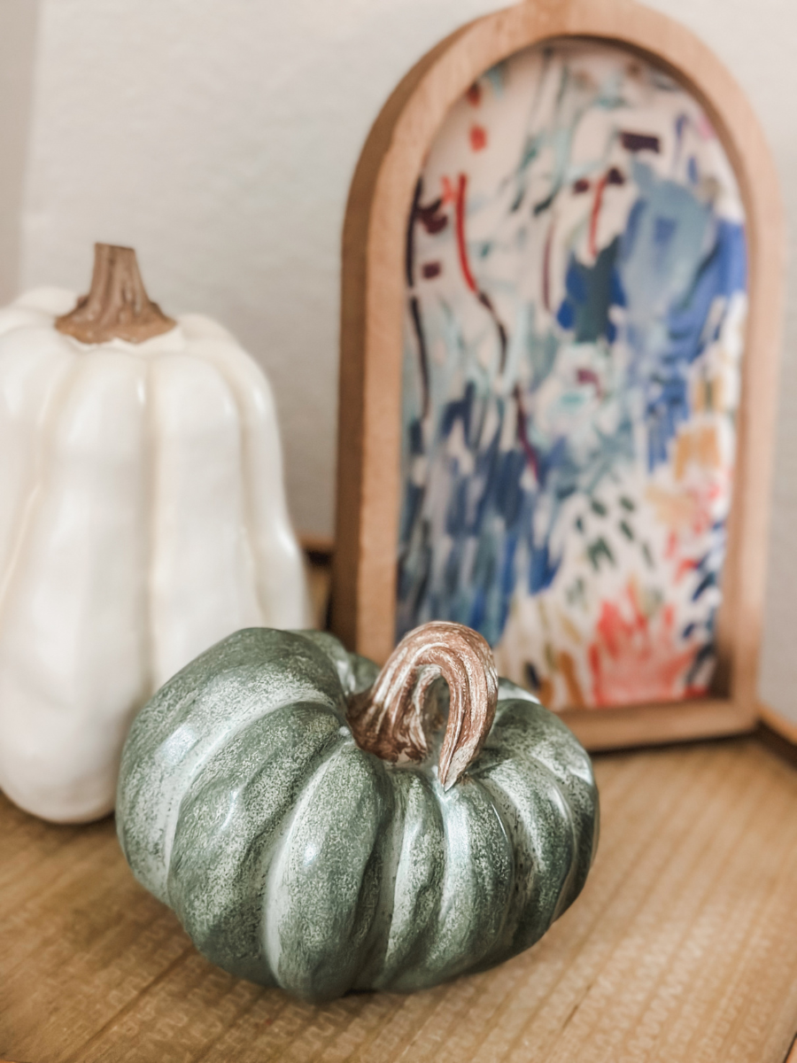 how to makeover dollar general decor using an art print - Re-Fabbed