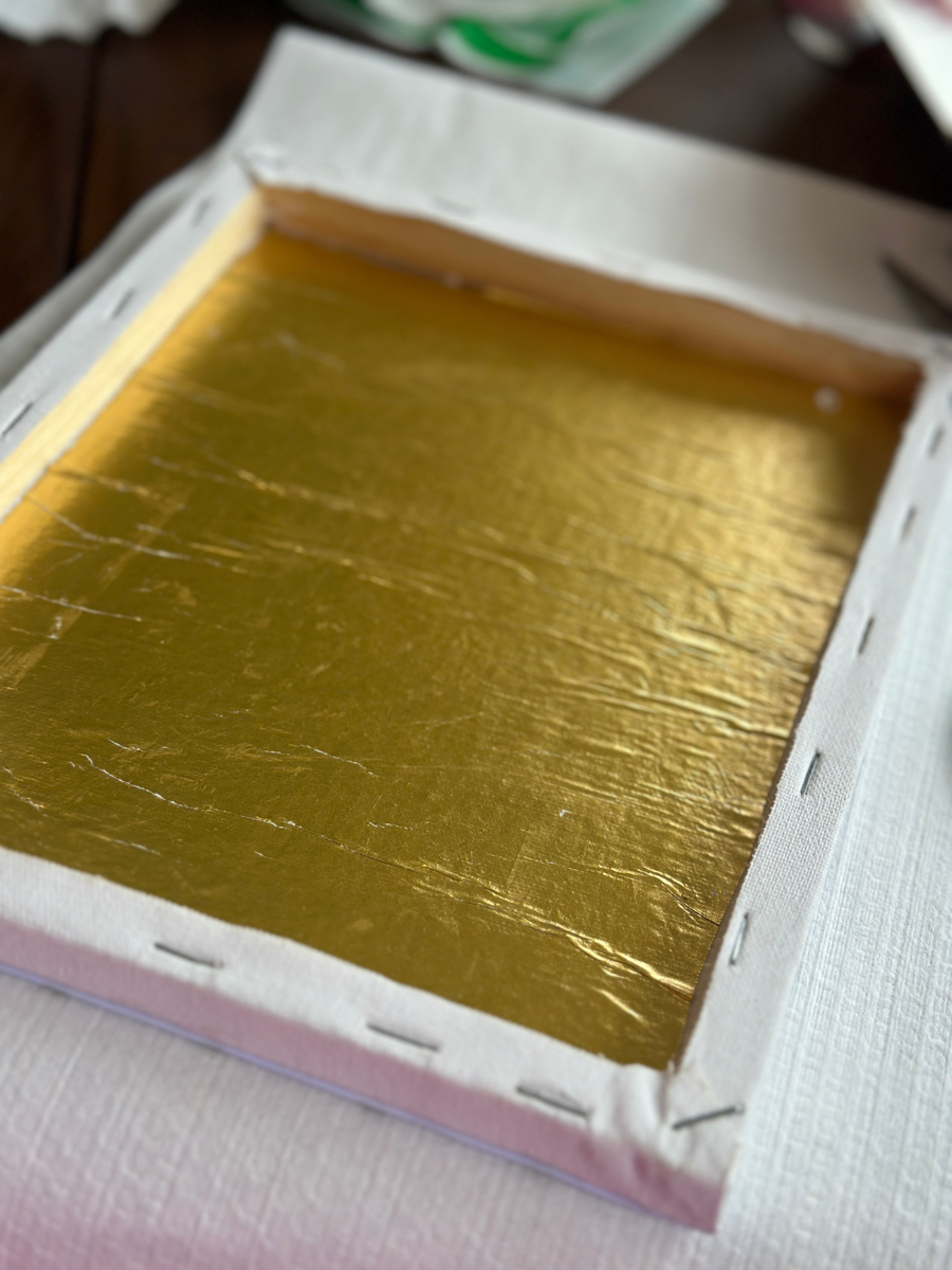 how to make the viral busted canvas - game day edition! - Re-Fabbed