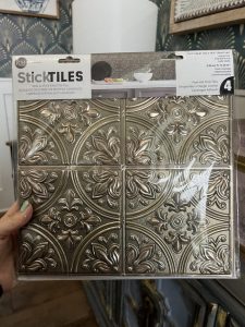 ways to use the viral dollar tree sticky tiles - Re-Fabbed