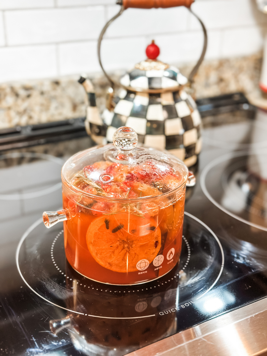 how to decorate for fall using black & white - a mayfield, ky home tour ...