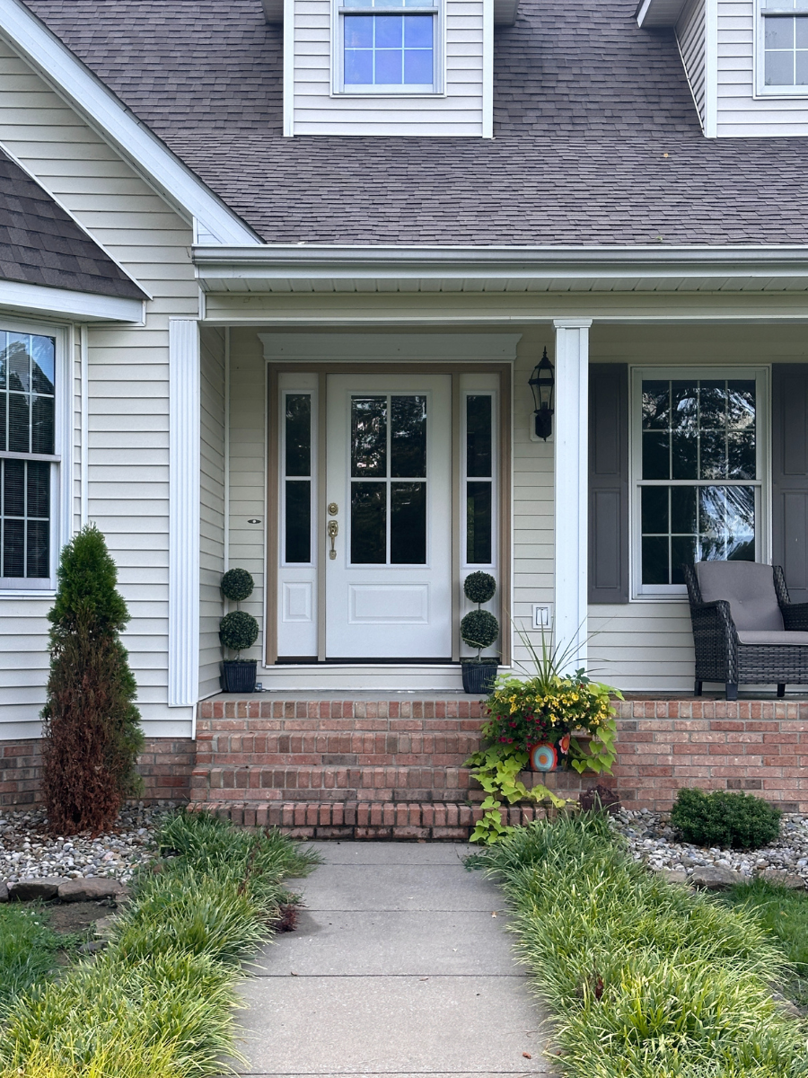 how to update your home with a new front door - Re-Fabbed