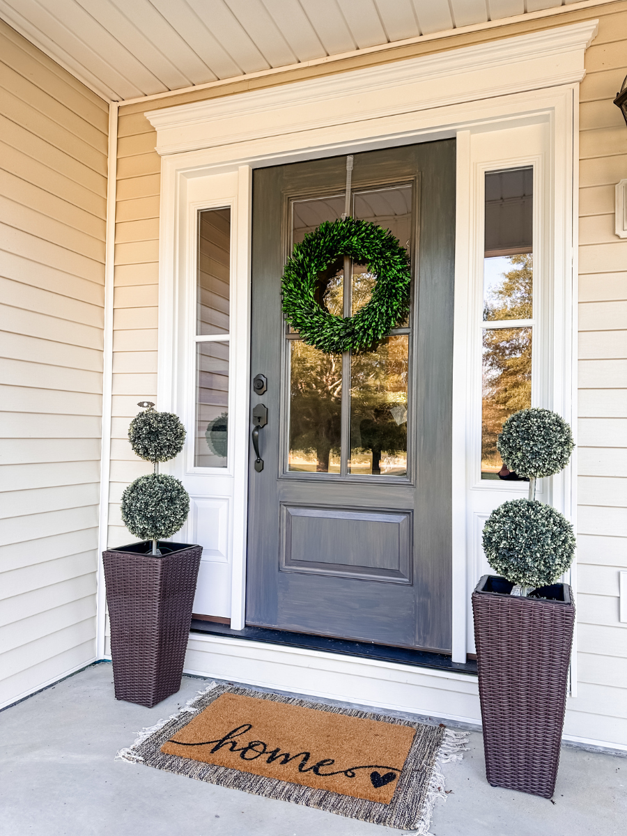 how to update your home with a new front door - Re-Fabbed